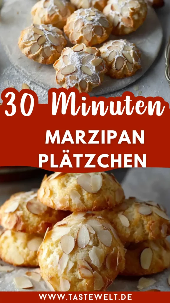 Marzipan‑Plätzchen mit Mandeln – saftig & einfach
